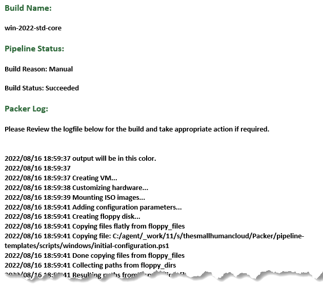 Deploying Vsphere Templates With Packer And Azure Devops The Small Human Cloud